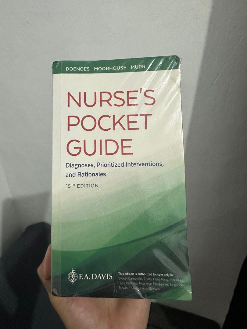 Nurse’s Pocket Guide (NANDA), Hobbies & Toys, Books & Magazines ...