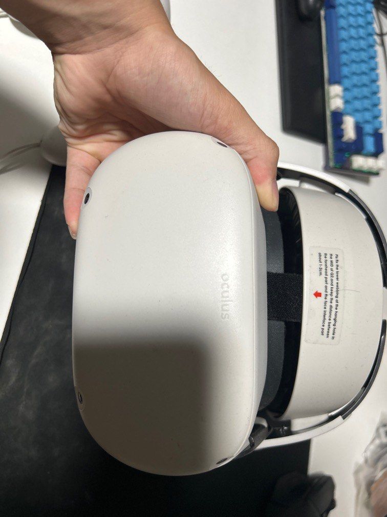 oculus quest 2 with bobo vr strap and anker cable(2 sets), Video Gaming ...