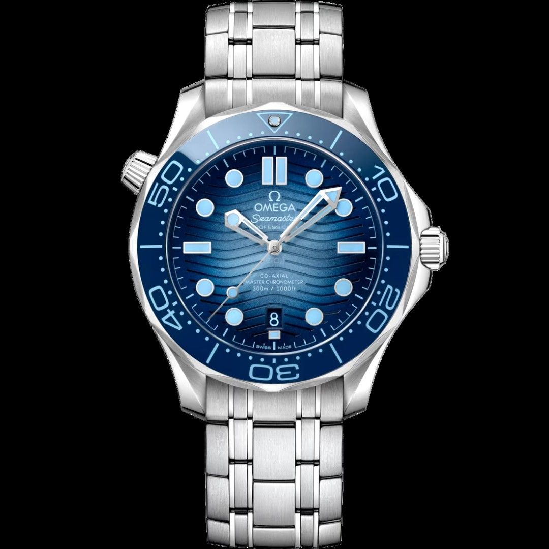 Omega Seamaster Diver 300m Summer Blue 42mm, Luxury, Watches on Carousell