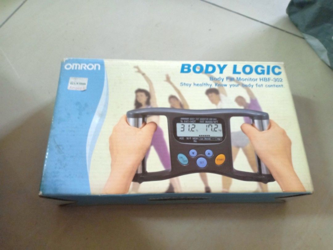 Omron Body Logic Fat Analyzer, Health & Nutrition, Health Monitors ...