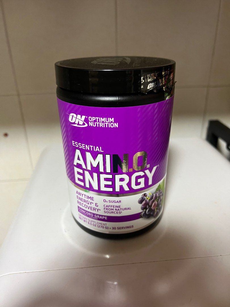 ON Amino Energy (Grape), Health & Nutrition, Health Supplements ...