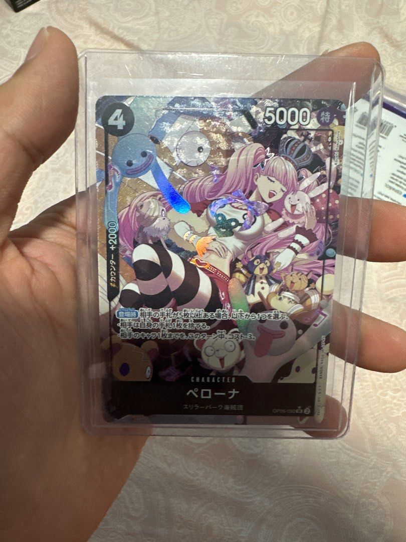 One Piece Card Game OP06 Perona AA, Hobbies & Toys, Toys & Games on ...