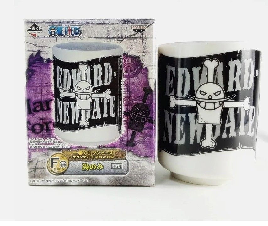 One Piece Marineford Ceramic Yunomi Tea cup, Hobbies & Toys ...