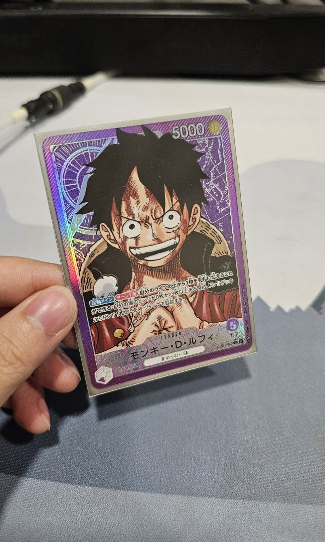 One Piece OP05 Leader Luffy, Hobbies & Toys, Toys & Games on Carousell