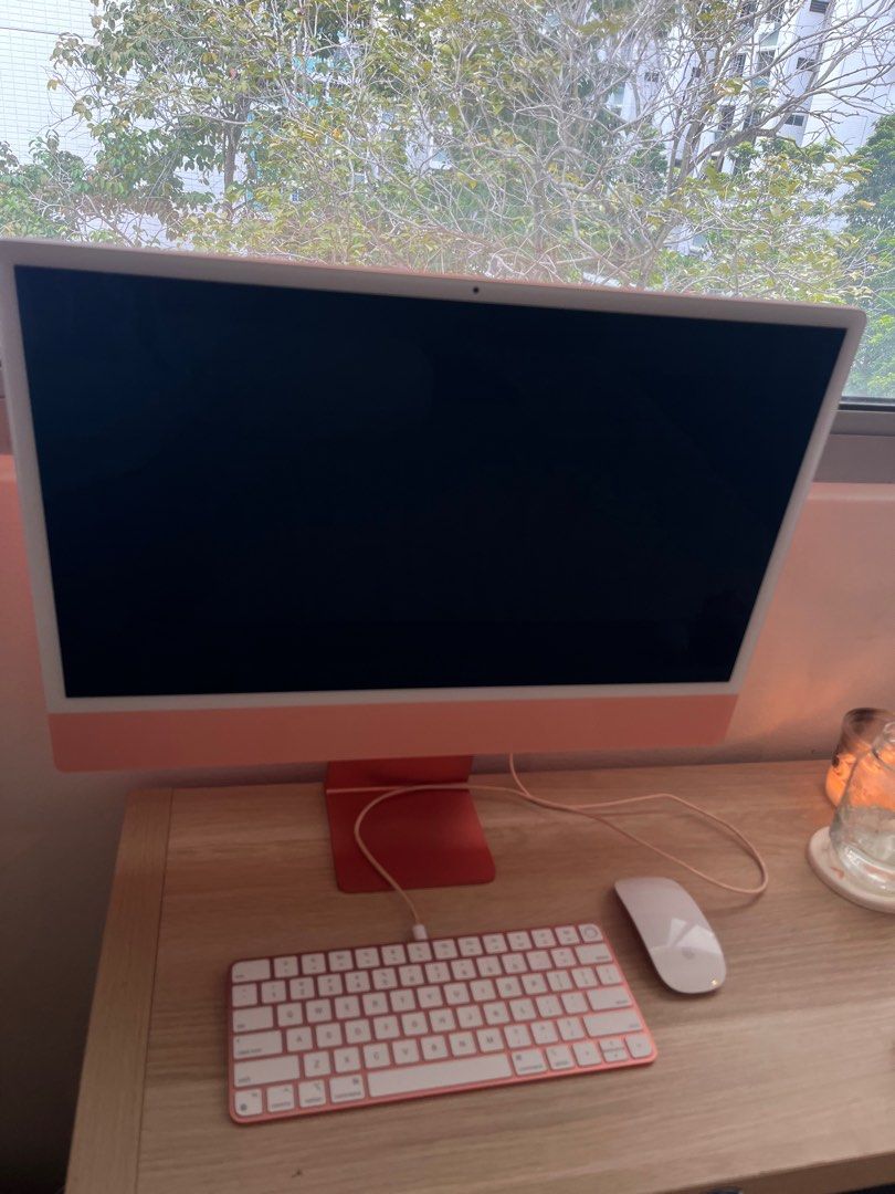 Orange iMac 24-inch, Apple M1 chip, 2021, 251gb,, Computers & Tech ...