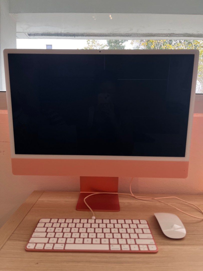 Orange iMac 24-inch, Apple M1 chip, 2021, 251gb,, Computers & Tech ...
