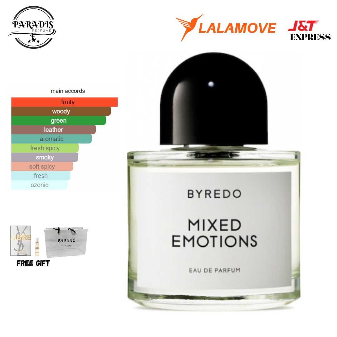 ORIGINAL AUTHENTIC BYREDO MIXED EMOTIONS EDP 100ML, Beauty & Personal ...