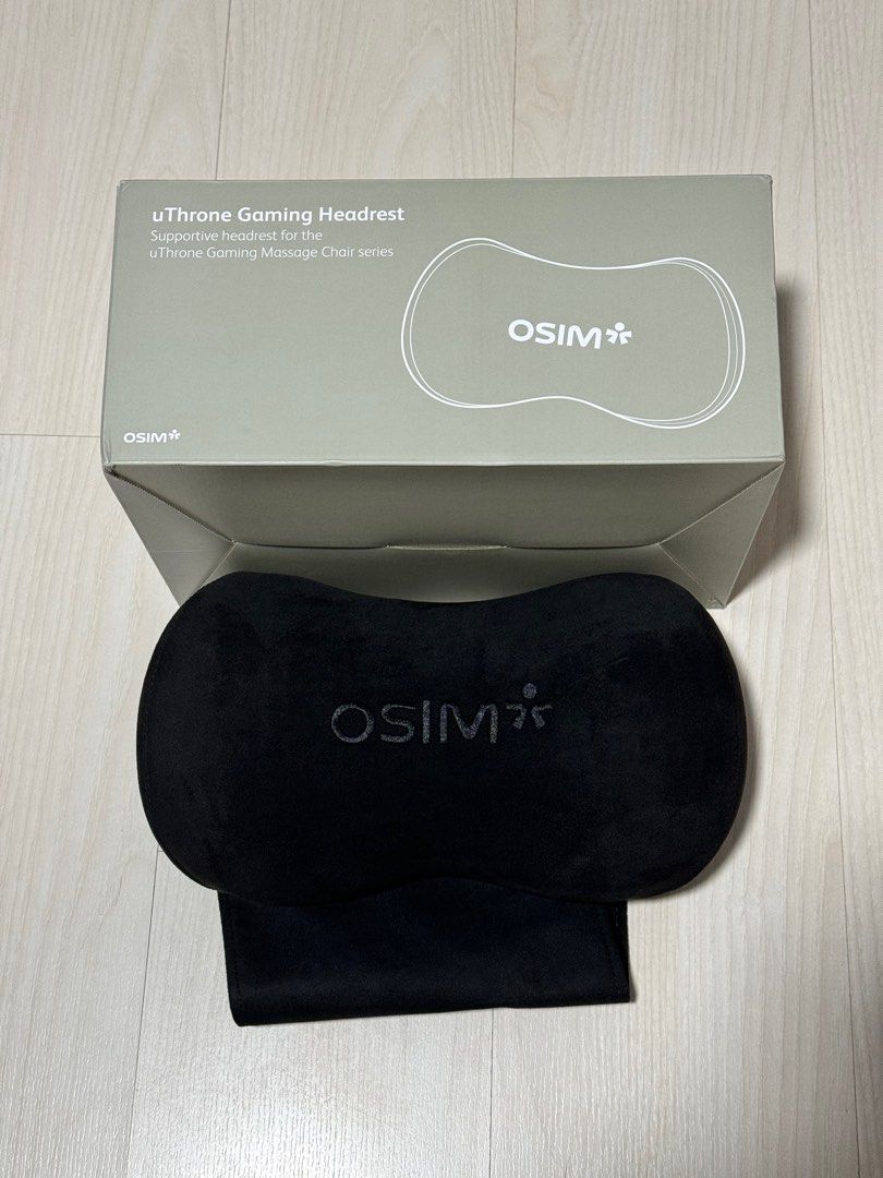 OSIM uThrone Gaming Headrest, Health & Nutrition, Massage Devices on ...