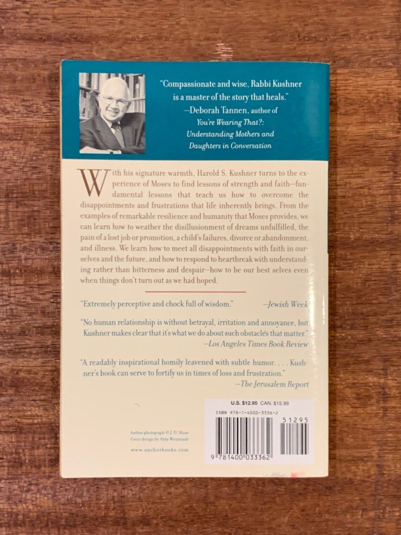 Overcoming Life’s Disappointments book by Harold S.Kushner, Hobbies ...