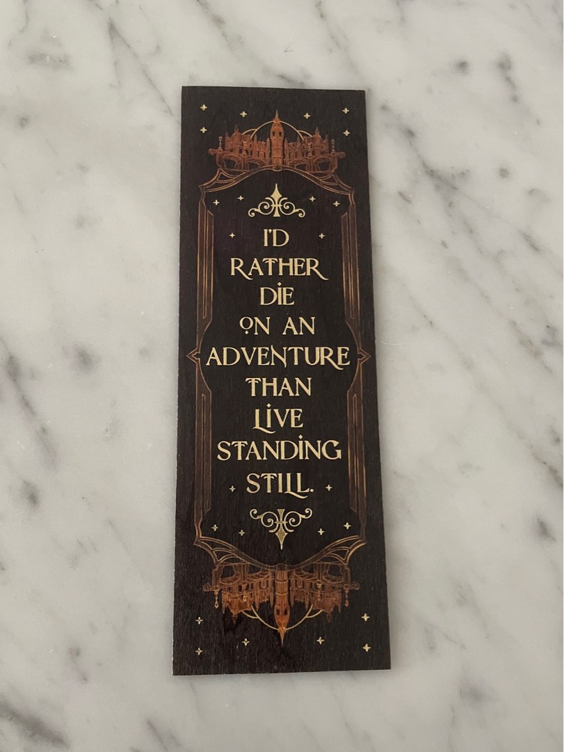 Owlcrate A Darker Shade Of Magic inspired wooden bookmark!, Hobbies ...