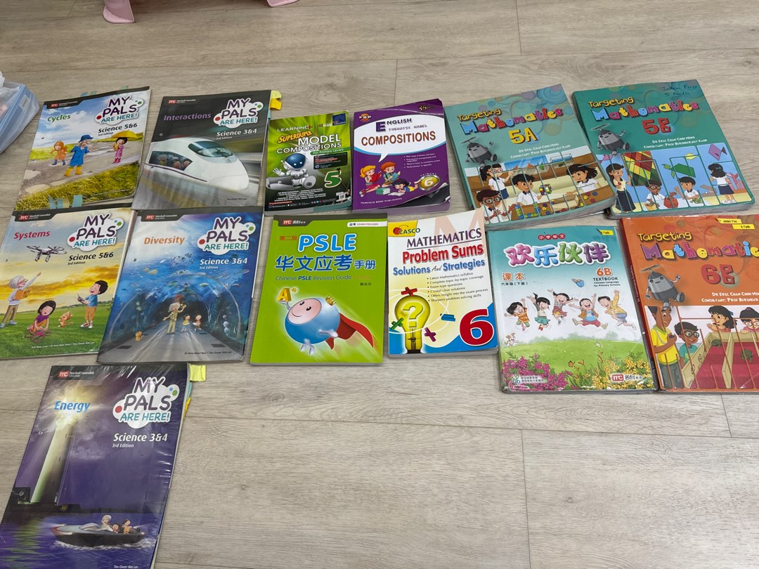 P6 and P5 school text book for free, Hobbies & Toys, Books & Magazines ...