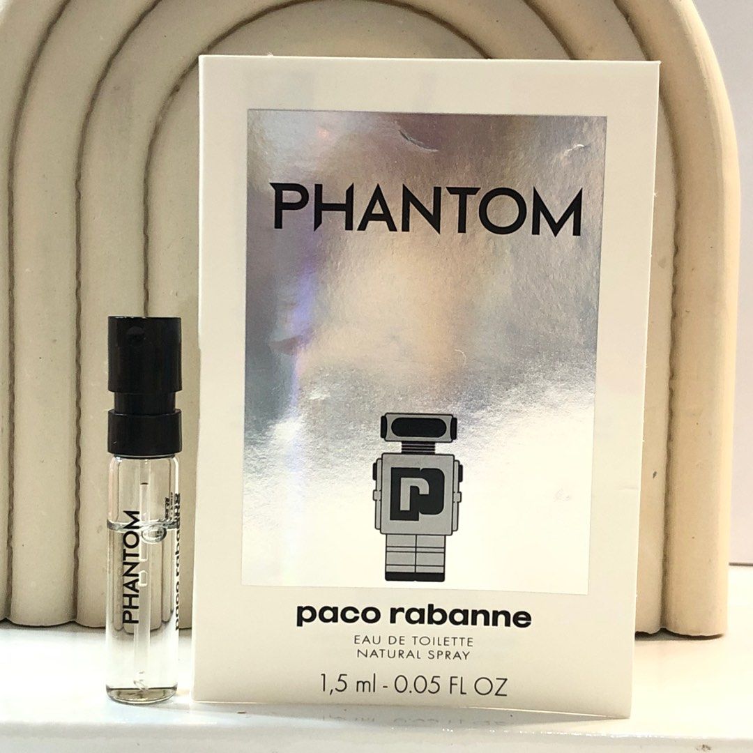 Paco Rabanne Phantom Spray Carded Vial, Beauty & Personal Care ...