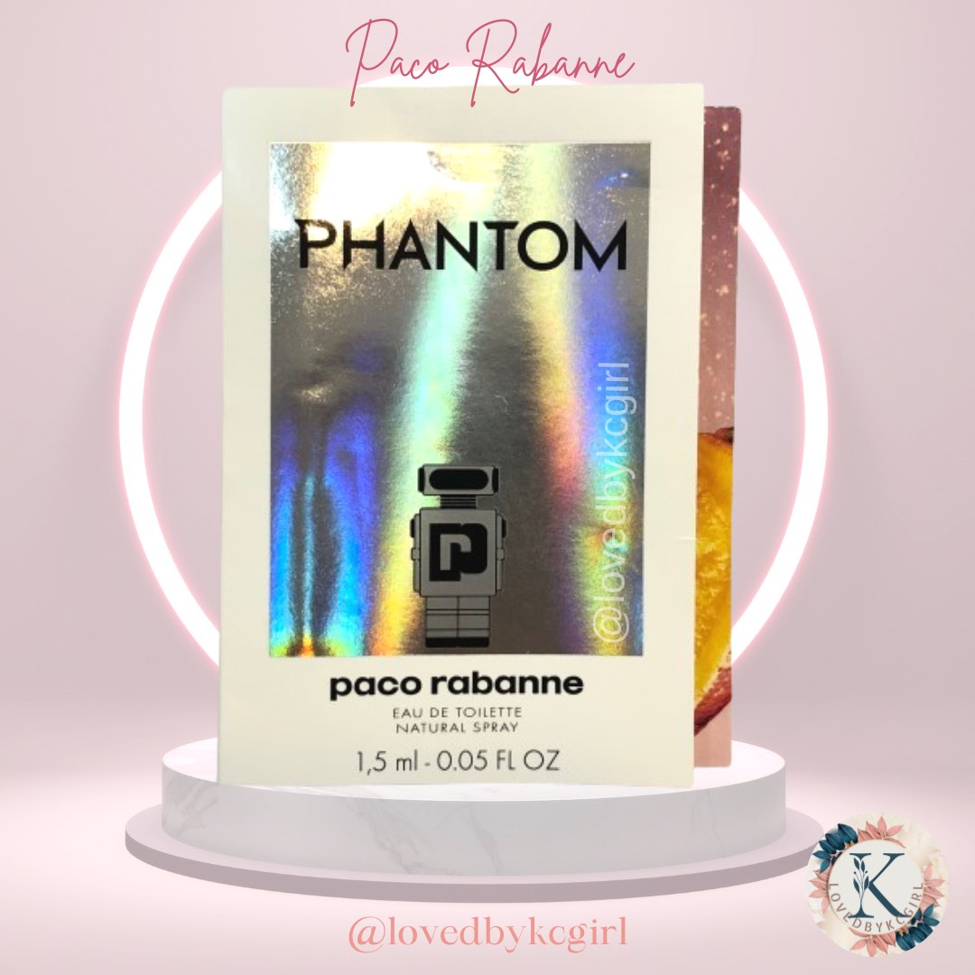 Paco Rabanne Phantom Spray Carded Vial, Beauty & Personal Care ...