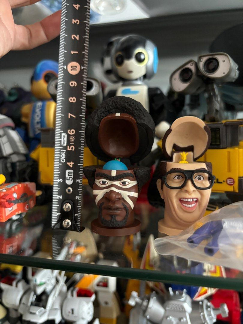 3 items Palasite creature parasite head with alien control inside toy ...