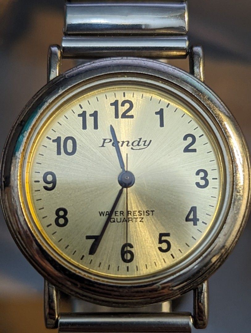 Pandy Watch Unisex Stretch Stainless Steel Strap, Men's Fashion ...