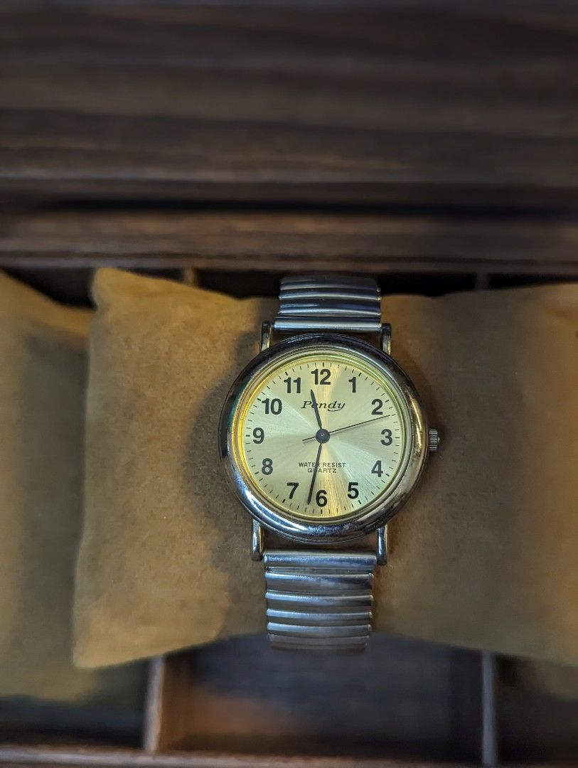 Pandy Watch Unisex Stretch Stainless Steel Strap, Men's Fashion ...