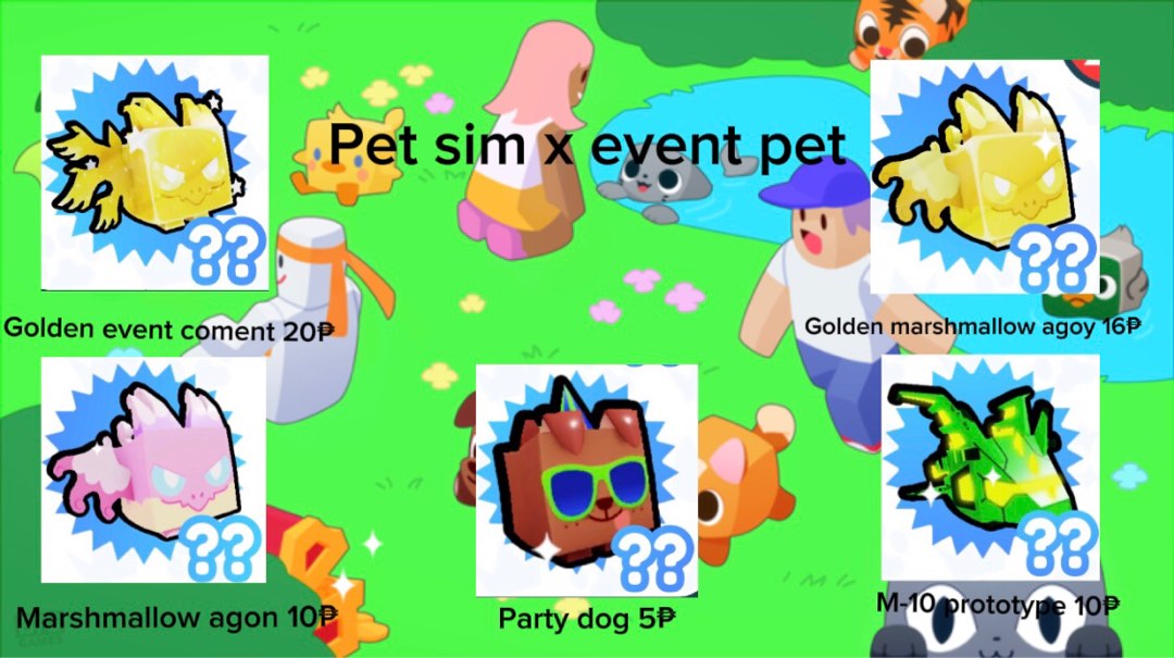 Pet sim x event pet, Video Gaming, Gaming Accessories, In-Game Products ...