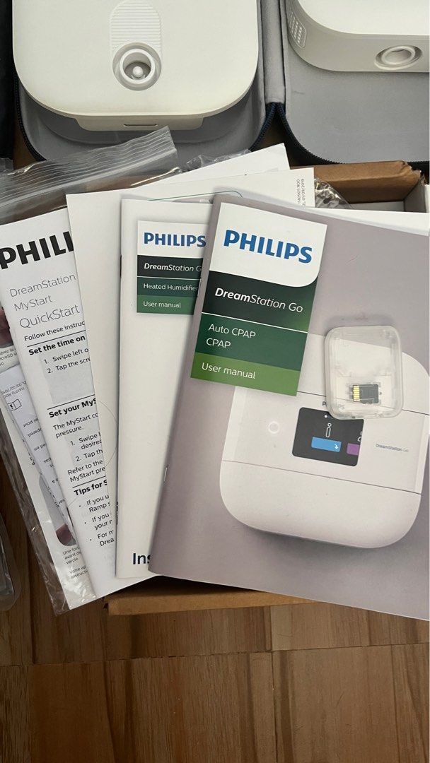 Philips CPAP Philips Respironics Dreamstation Go Travel Package, Health ...