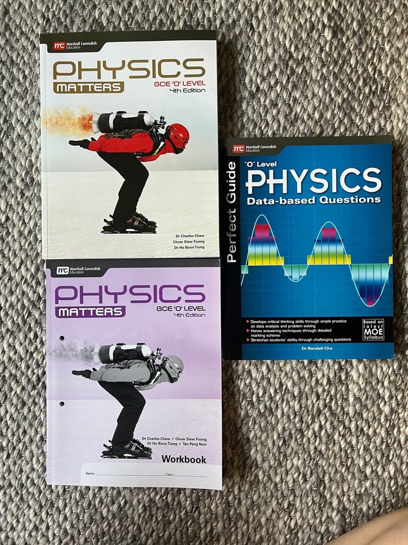 Physics Matters Textbook Workbook and Physics Data-based Questions ...
