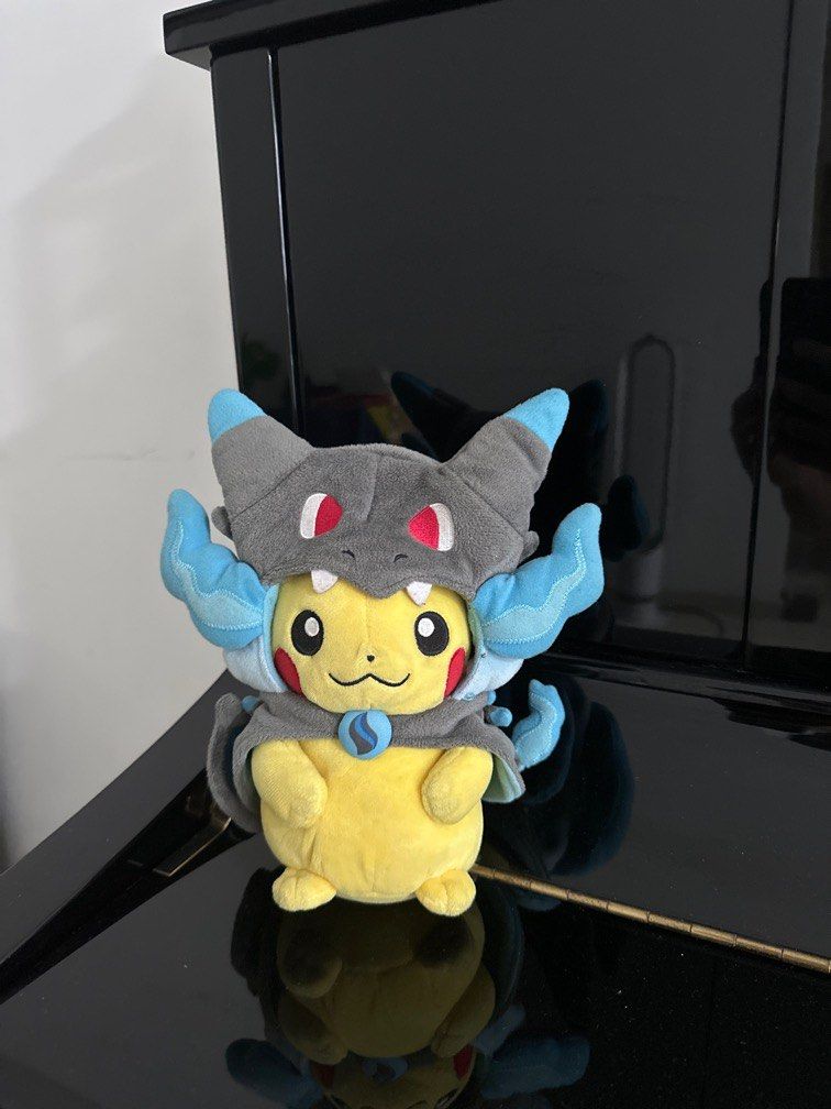 Pikachu X Mega Charizard Plushies, Hobbies & Toys, Toys & Games on ...