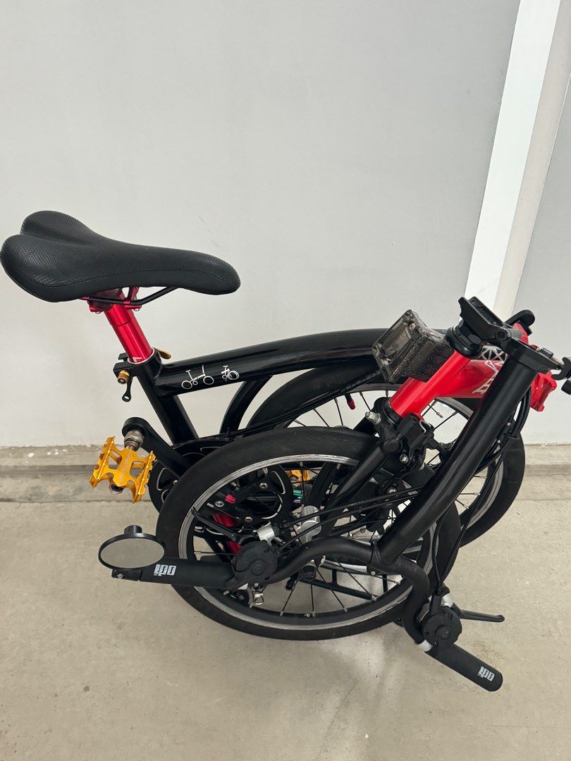 Pikes Foldable Bicycle 6 Speed with minor upgrades , Sports Equipment ...