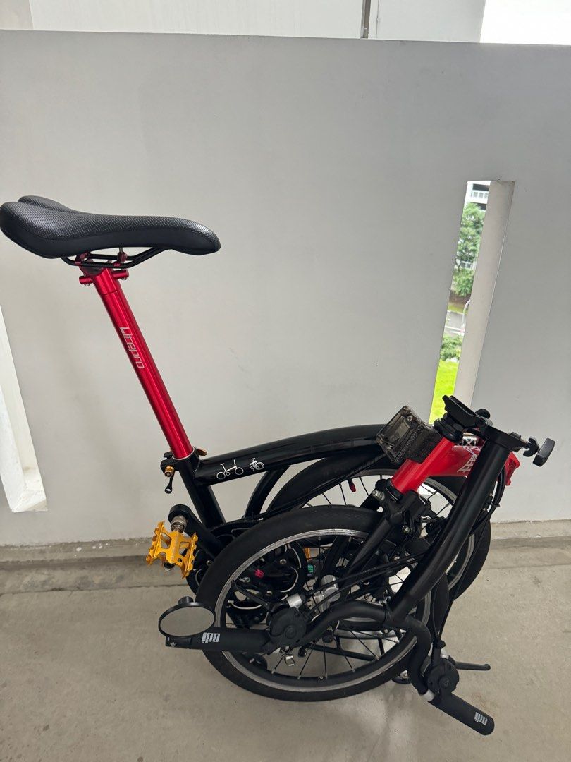 Pikes Foldable Bicycle 6 Speed with minor upgrades , Sports Equipment ...