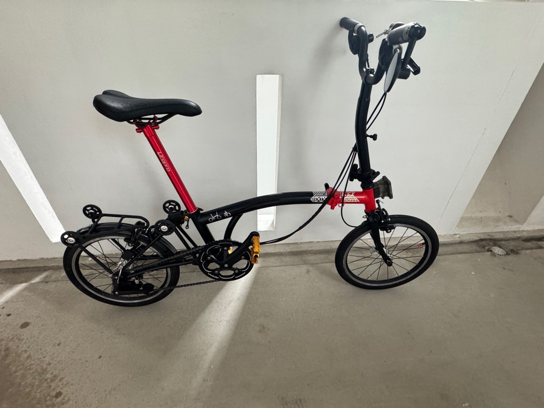 Pikes Foldable Bicycle 6 Speed with minor upgrades , Sports Equipment ...