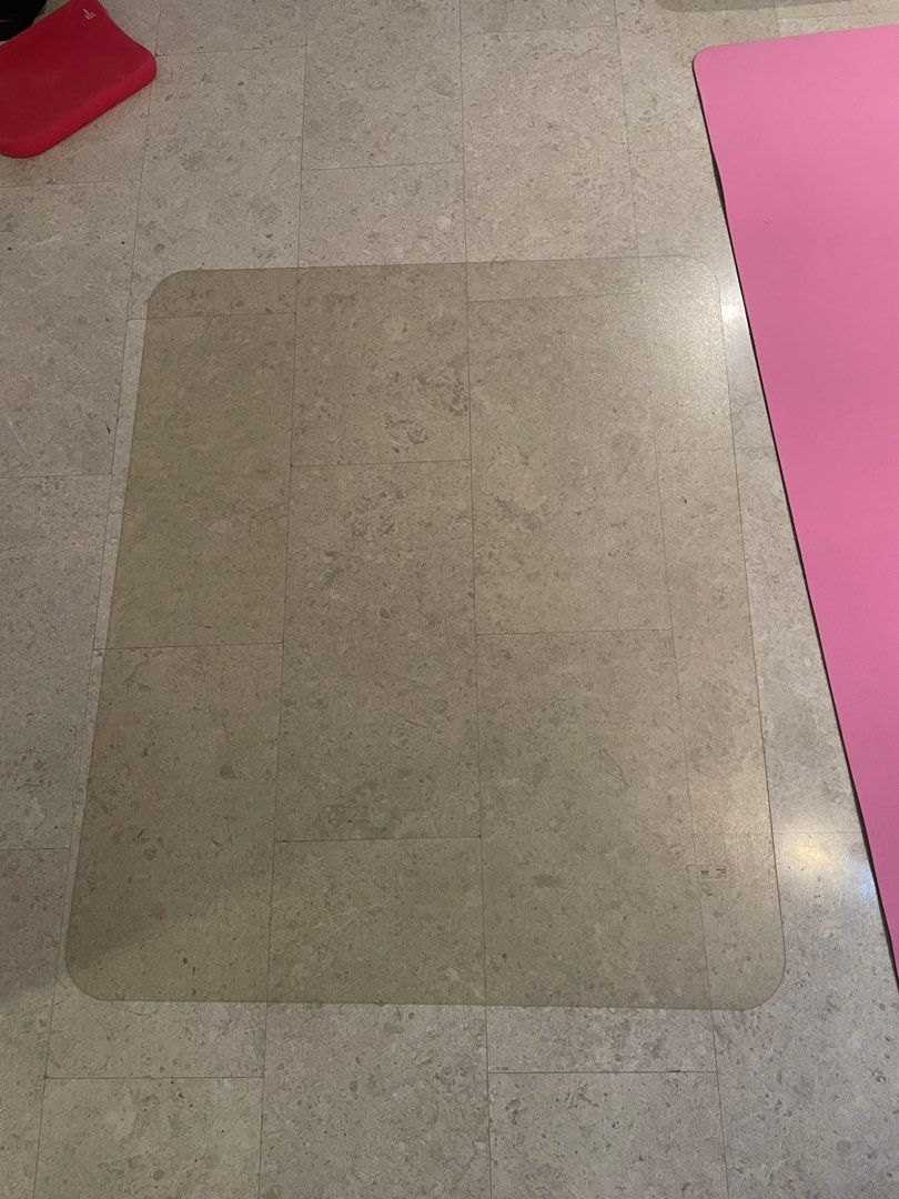 Plastic floor protector, Furniture & Home Living, Home Decor, Carpets ...