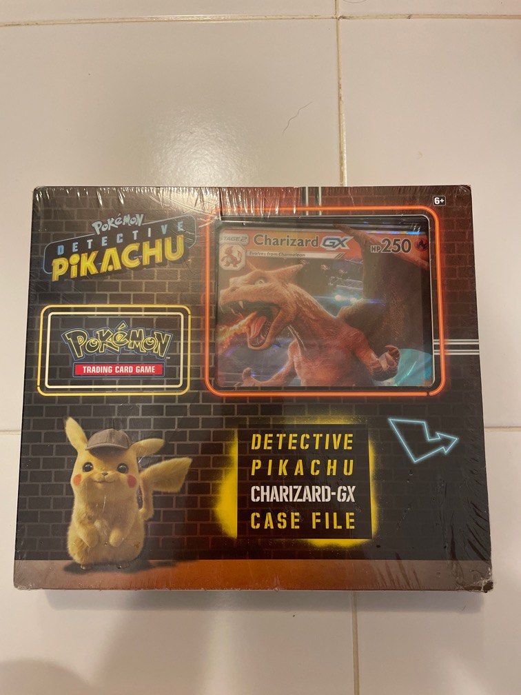 Pokemon Cards Booster Box 2019 Pokemon TCG Detective Pikachu Charizard ...