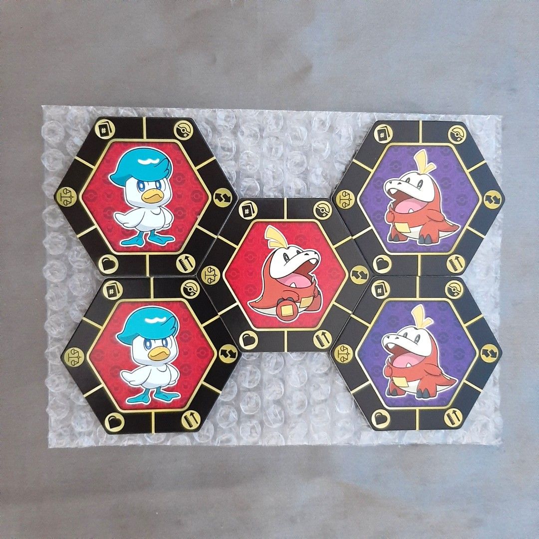 Quaxly & Fuecoco Flip Coin | Pokemon McDonald's Singapore 2023 TCG ...