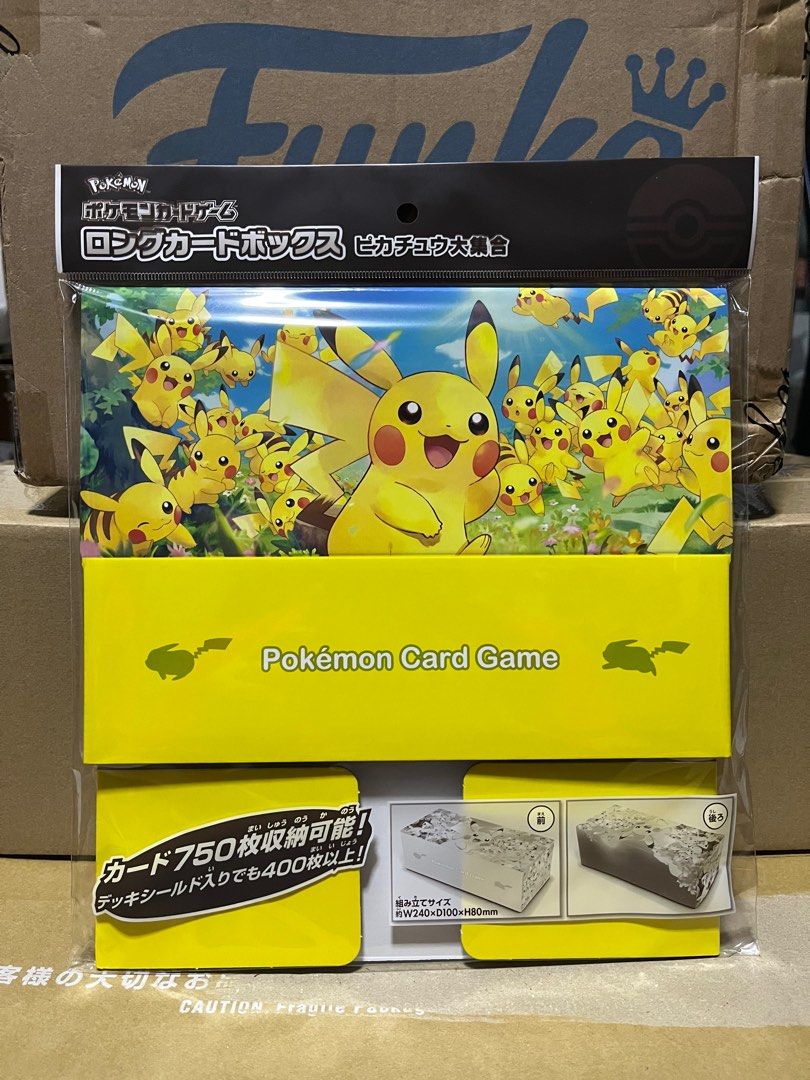 Pokemon TCG Pikachu Gathering Long Card Box, Hobbies & Toys, Toys ...