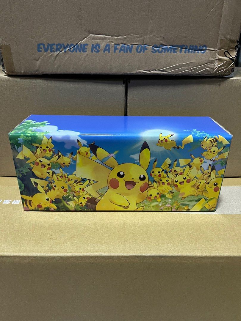 Pokemon TCG Pikachu Gathering Long Card Box, Hobbies & Toys, Toys ...