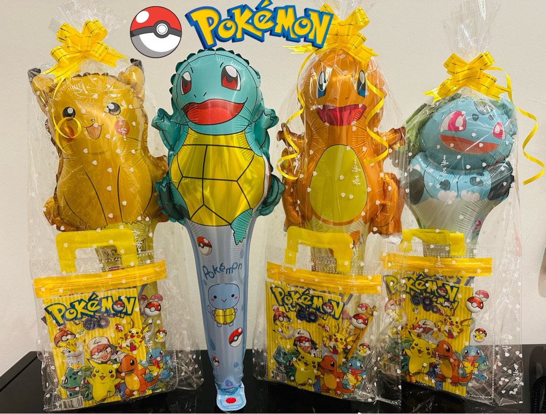 *Ready Stocks* Pokemon theme goodie bag | Birthday Party | Return Gift ...
