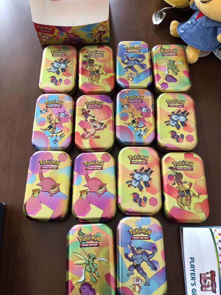 Pokémon 151 Tins, Hobbies & Toys, Toys & Games on Carousell
