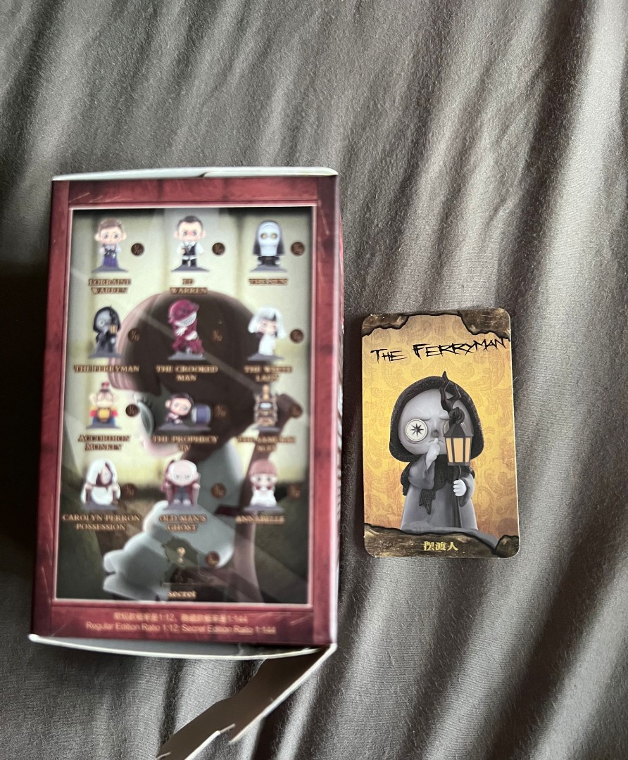 POPMART POP MART- The Conjuring Universe (The Ferryman) in Foil ...