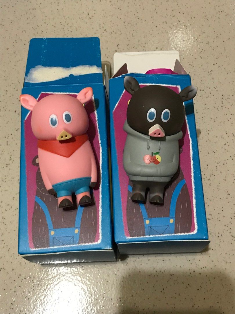 POPMART 泡泡瑪特 GREEN COW GARDEN BG熊 盲盒 確認款, 書籍、休閒與玩具, 玩具、公仔、桌遊在旋轉拍賣