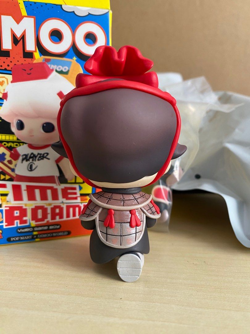 Popmart DIMOO Time Roaming Series General of Qin Dynasty Vlog, Hobbies ...