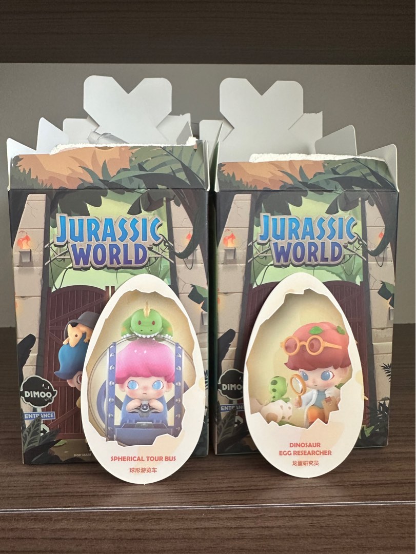 Popmart Jurassic World Dimoo, Hobbies & Toys, Toys & Games on Carousell