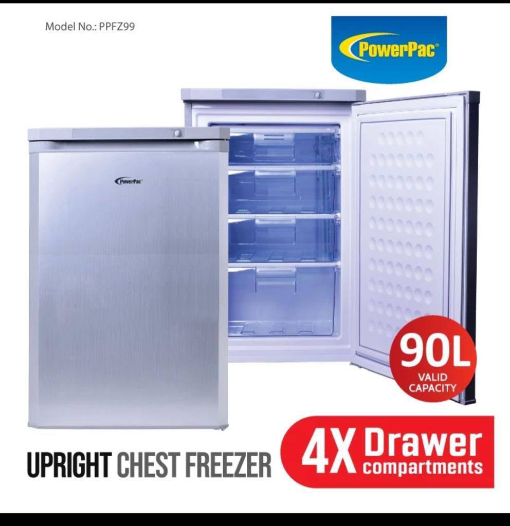 Powerpac Upright freezer, TV & Home Appliances, Kitchen Appliances ...
