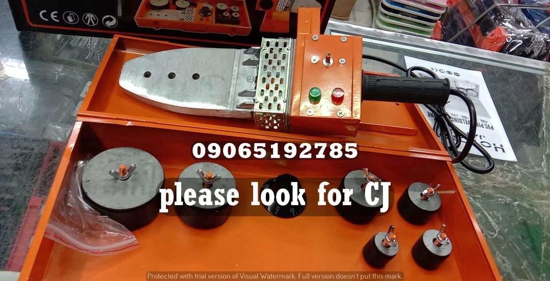 PPR Fusion (PVC PIPE WELDING MACHINE), Commercial & Industrial ...