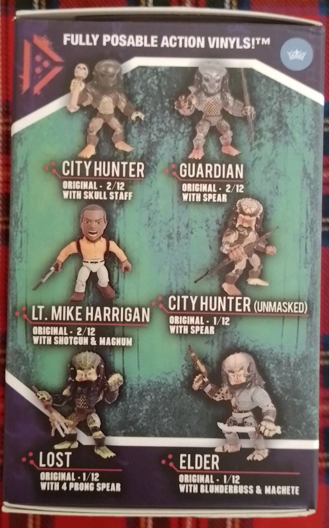 Predator 2 Lt. Mike Harrigan (Action Vinyls), Hobbies & Toys ...