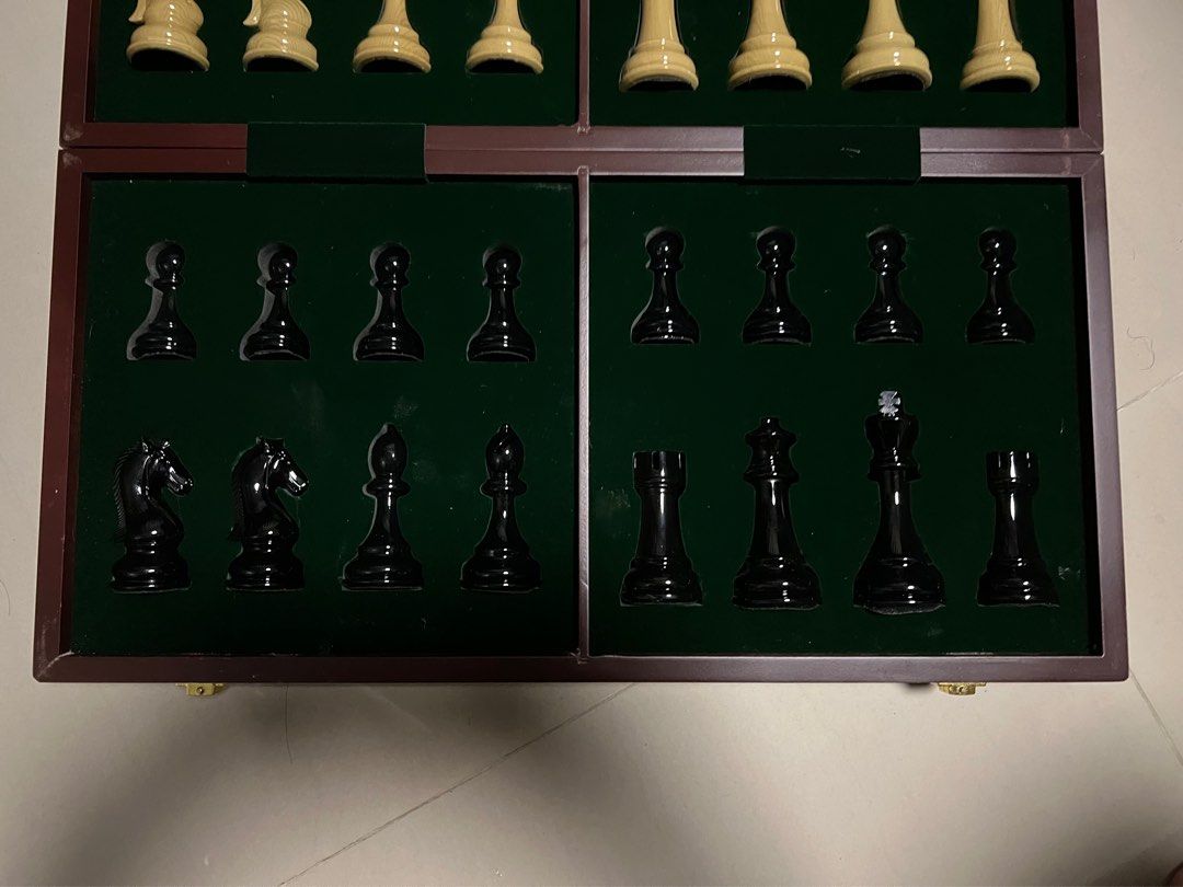 Premium Chess Set Weighted Pieces, Hobbies & Toys, Toys & Games on ...