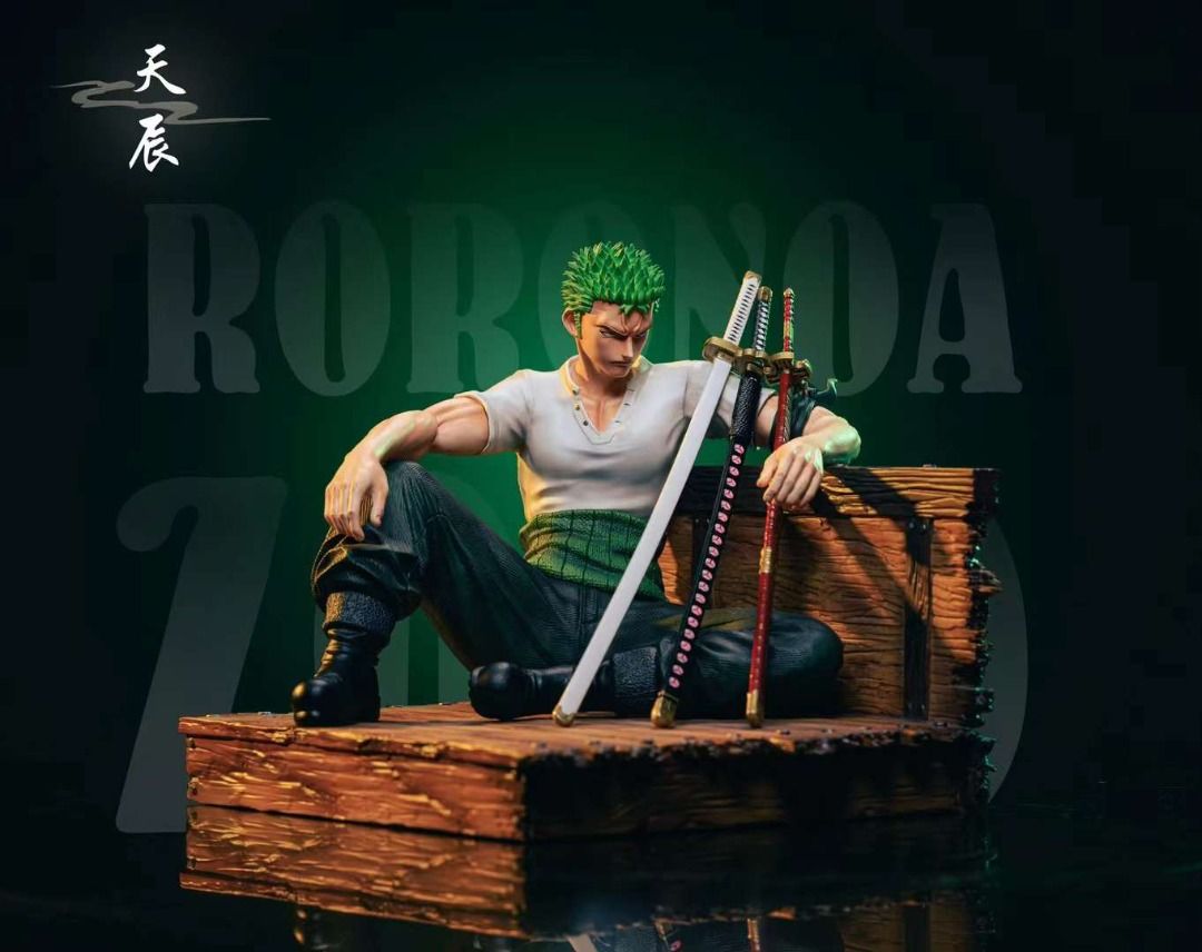 【PRE-ORDER】 Tian Chen Studio - Sitting Zoro One Piece Series 001 Resin ...