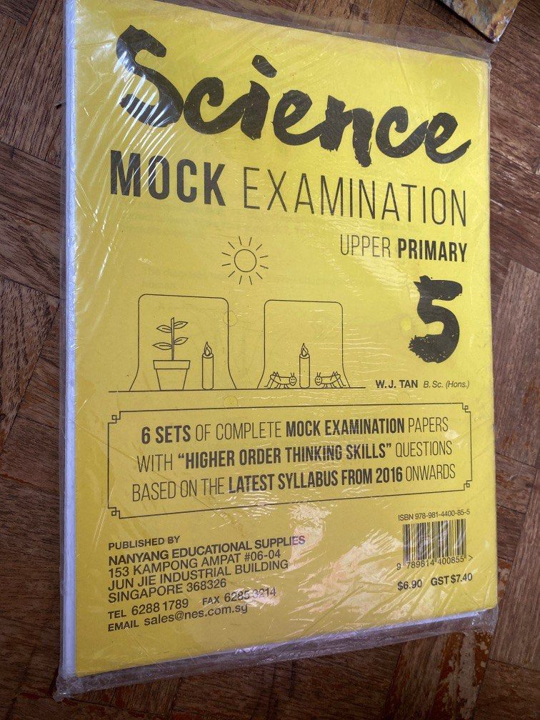Primary 5 Science Mock Exam Papers, Hobbies & Toys, Books & Magazines ...