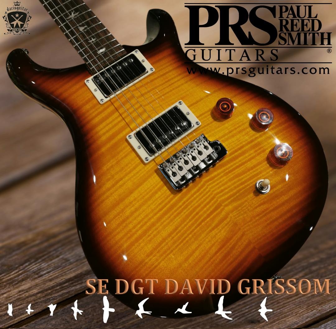 (Sold) PRS SE DGT David Grissom Guitar McCarty Sunburst, Hobbies & Toys ...