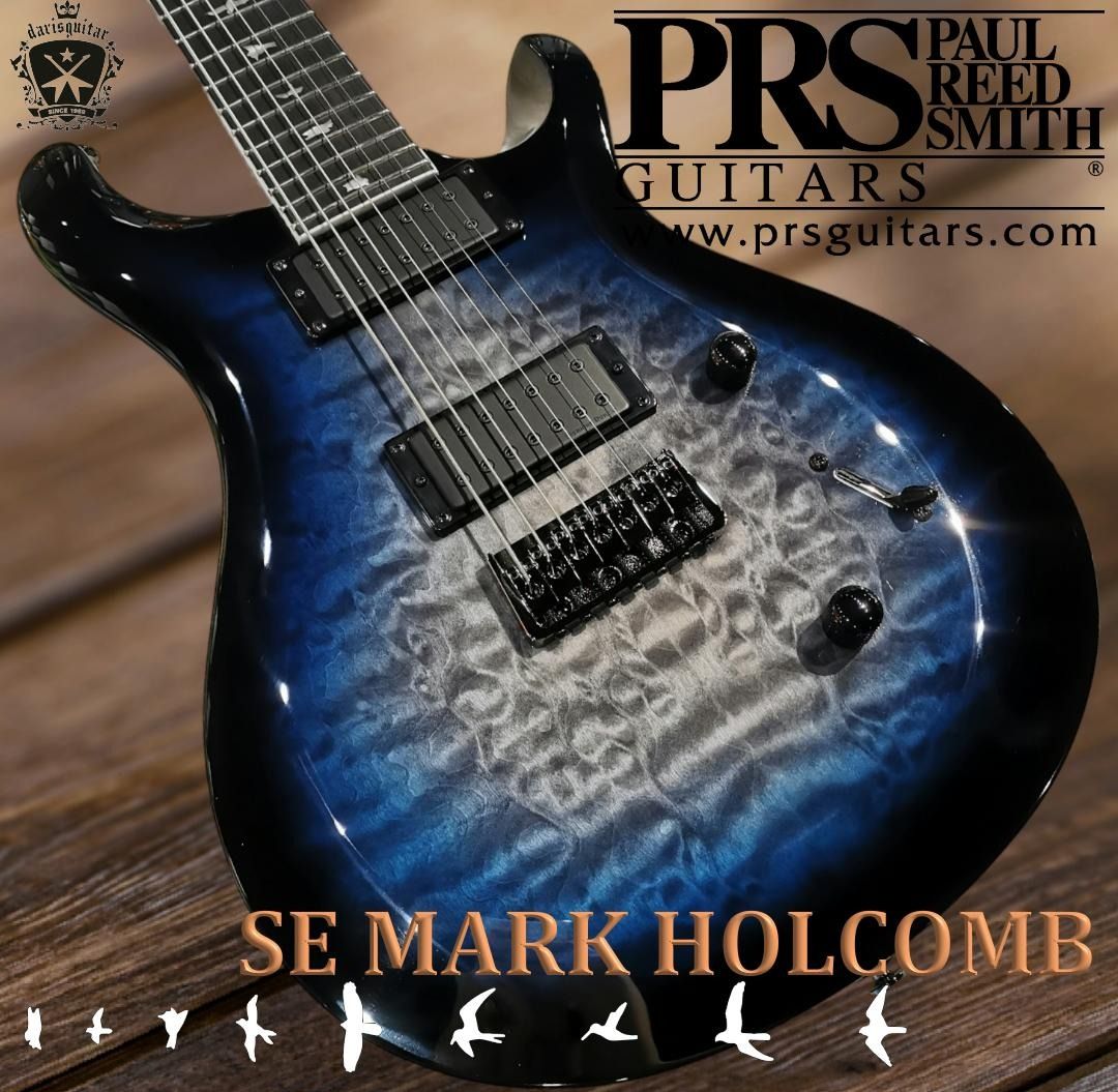 PRS SE SE MARK HOLCOMB Seven string Electric guitar with gig bag ...
