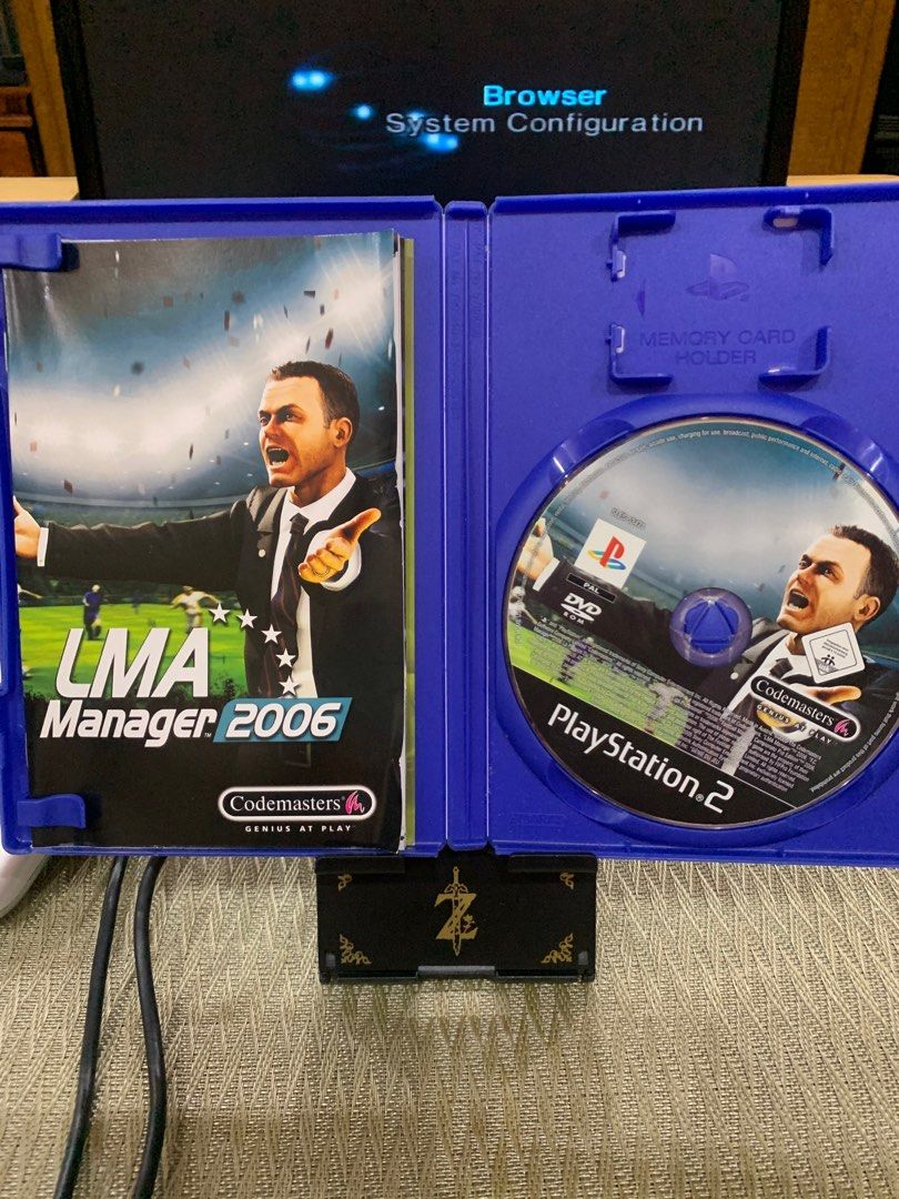 PS2 LMA Manager 2006 (PAL), Video Gaming, Video Games, PlayStation on ...