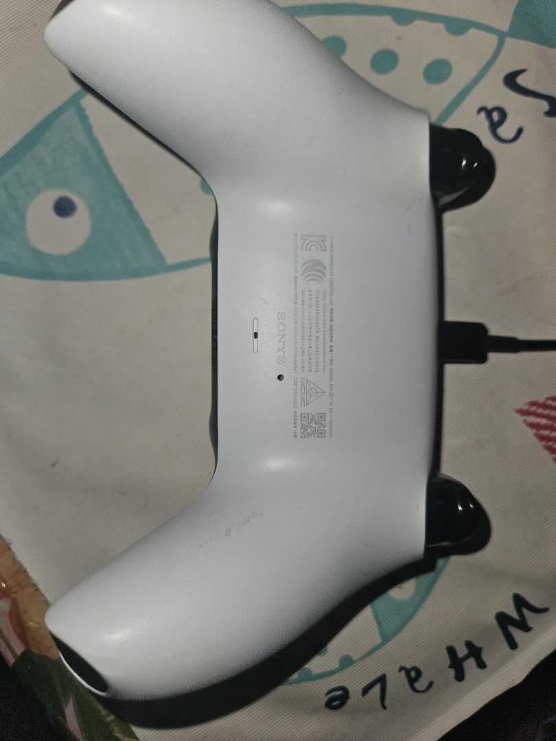 Sony Dualsense PlayStation 5 White Controller, Video Gaming, Video Game ...