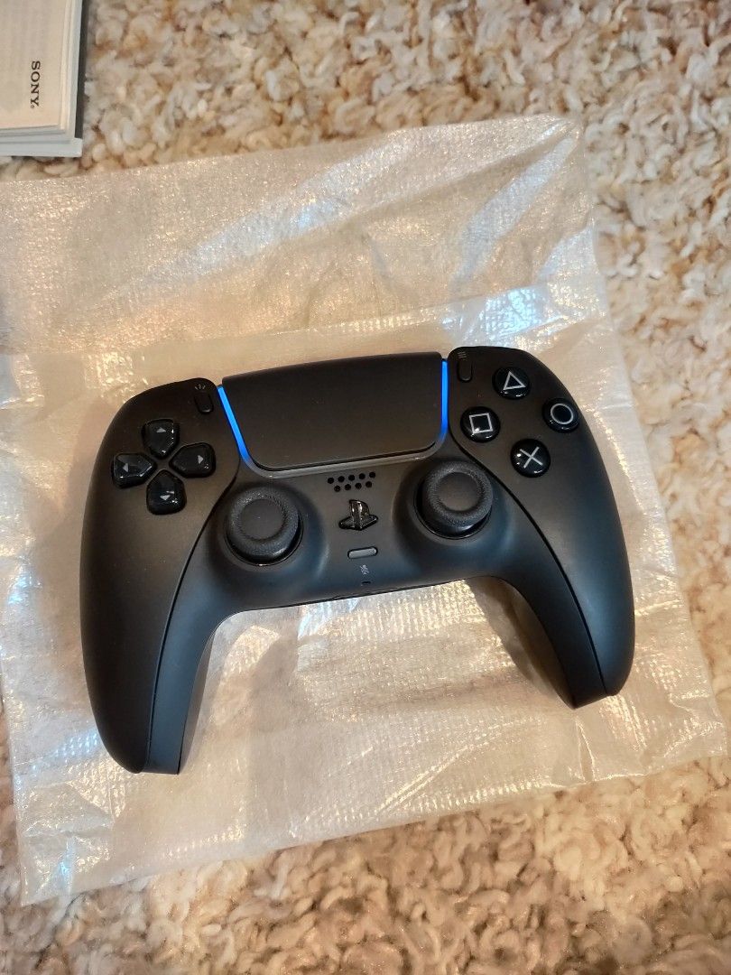 PS5 DualSense controller midnight black, Video Gaming, Gaming ...