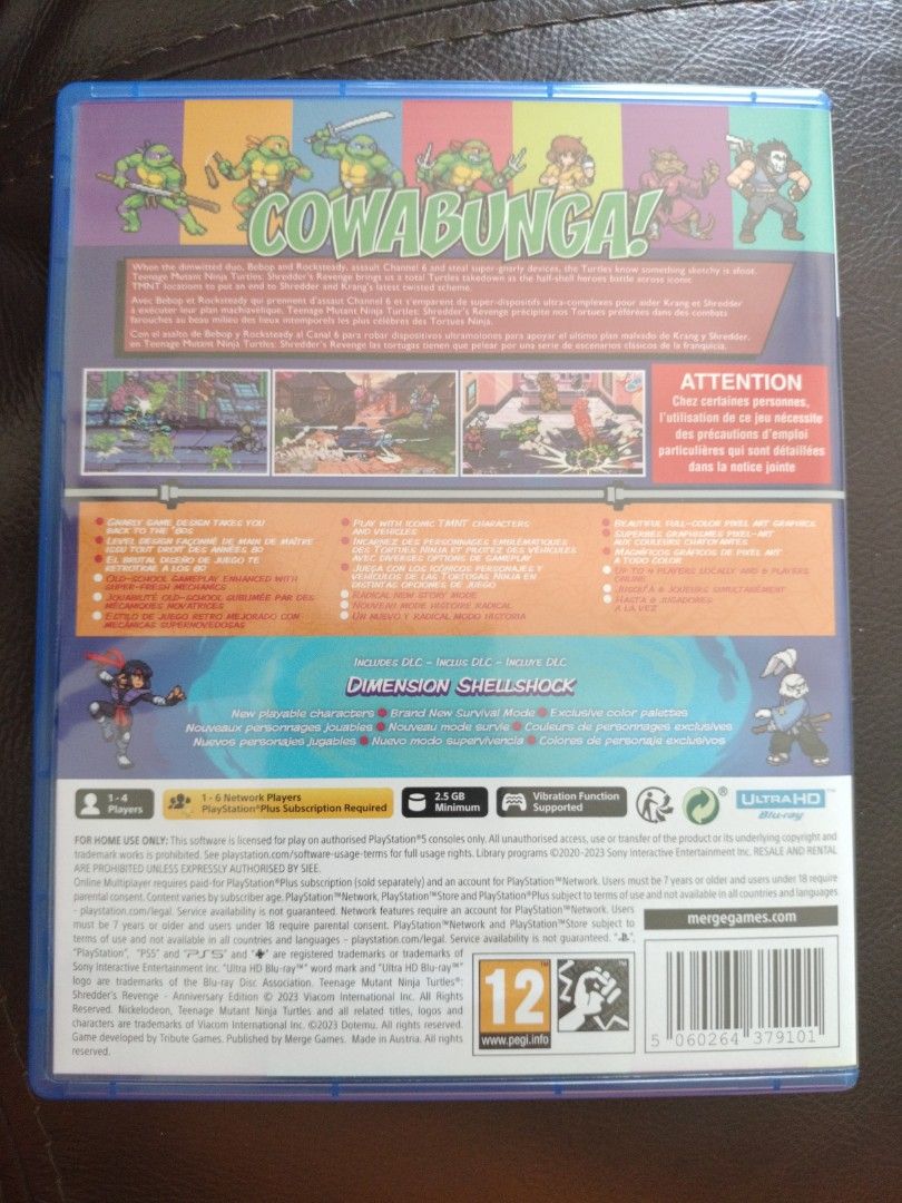 PS5 TMNT Teenage Mutant Ninja Turtle, Video Gaming, Video Games ...